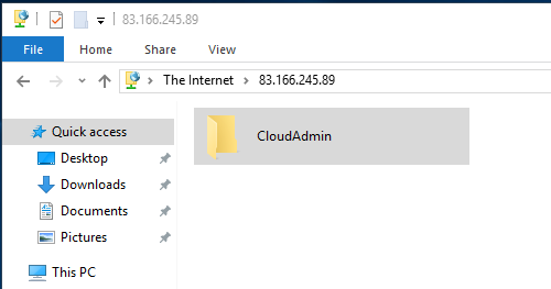 Setting up an FTP server on Windows Server 2016